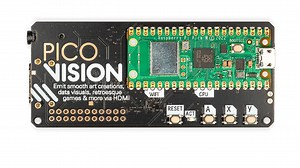 Build Raspberry Pi audio and video projects using the PicoVision digital video board