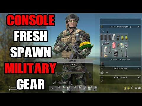 How To Edit & Change Fresh Spawn Loadouts To Military Gear On DayZ Console & PC Community Servers