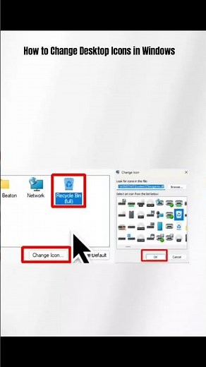 How to Change Desktop Icons in Windows