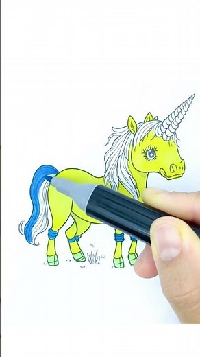 Unicorn Coloring Pages Cute and Cuddly Unicorn Friends #coloringpages #art #fun #coloring