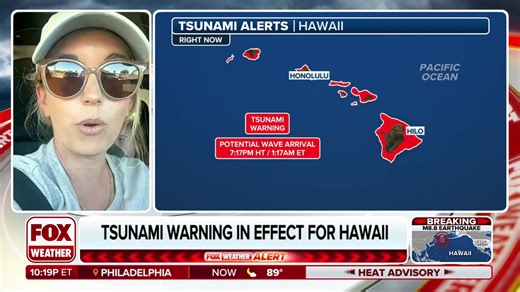 A tsunami warning is in effect for the entire U.S. West Coast following a massive magnitude 8.8 earthquake off the coast of Russia. #hawaii #earthquake #tsunami #SevereWx #FoxWeather | FOX Weather