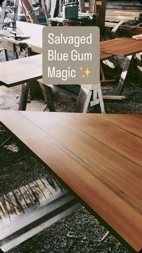 Proof that patience pays off. These salvaged Blue Gum logs from Cedar Pocket have been drying and waiting — and today they’ve become finished benchtops: sustainable, strong, and full of character. Ready for their forever home. Not installed yet… but already stealing the show. #bluegum #salvagedwood #custombenchtop #ecobuilding #sunshinecoasthomes #handcrafted #woodworkersofig #interiordesignau #noosa #gympie #australianhardwood #wood #queenslandhomes #sunshinecoast #ecobuild #timberhouse #custom