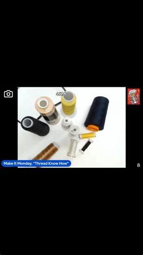 𝗨𝗻𝗱𝗲𝗿𝘀𝘁𝗮𝗻𝗱𝗶𝗻𝗴 𝗧𝗵𝗿𝗲𝗮𝗱 𝗪𝗲𝗶𝗴𝗵𝘁𝘀: 𝗪𝗵𝘆 𝗜𝘁 𝗠𝗮𝘁𝘁𝗲𝗿𝘀 𝗳𝗼𝗿 𝗣𝗲𝗿𝗳𝗲𝗰𝘁 𝗦𝘁𝗶𝘁𝗰𝗵𝗲𝘀 Did you know? The higher the thread number, the thinner the thread! 🤯 Learn how choosing the right thread weight — and matching your top and bobbin — can prevent tension issues and make your stitches disappear beautifully. ✨ #sewingtips #threadweight #SewingBasics | Amy Baughman Sew and Quilt