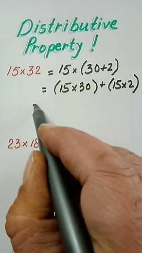 Product by Distributive Property#MathMarrow#Splitting number#Easy product