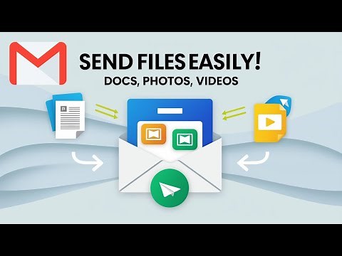 How to Write Emails and Send Files: Docs, Photos, and Videos Made Easy | Complete Guide