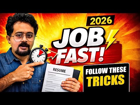 4 Proven FAST Methods To Get a JOB (THAT ACTUALLY WORKS)