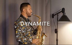 【萨克斯】防弹少年团《Dynamite》BTS - Samuel Solis (Saxophone Cover) Intrumental