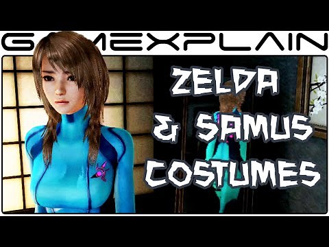 Zelda & Zero Suit Samus special costumes in Fatal Frame: Maiden of Black Water (Unlocked Gameplay)