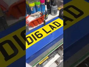 Thermal Number Plate Printer Starter Package