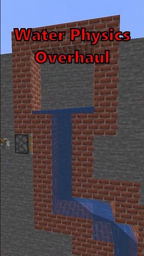 Minecraft But With Realistic Water Physics! 🌊