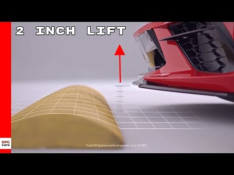 2020 Chevrolet Corvette C8 Front Suspension Lift System