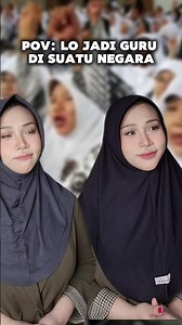 POV: You become a teacher in a country