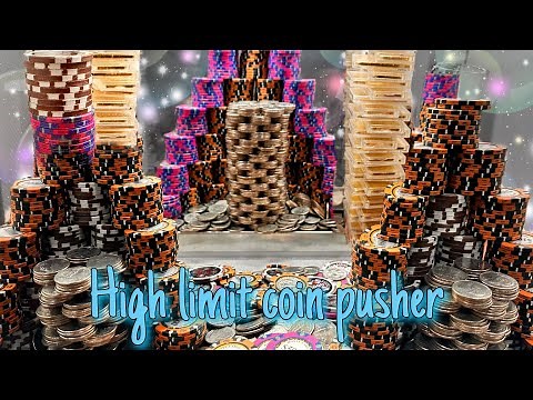 Over $500,000,000.00 Win inside the high limit coin pusher