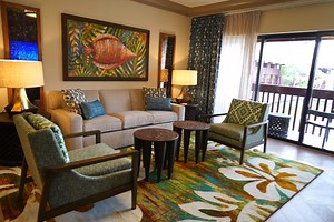 Princess II Suite Photo and Video Tour at Disney's Polynesian Village Resort After "Moana" Theming - Mousesteps