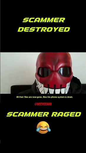 I Destroyed A Scammers PC, He Begs Me To Stop!