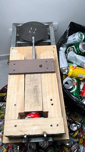 Can Crushing Machine ♻️ #CansTV #cancrushing #recycle | Cans TV