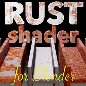 Rust Shader for Blender by Blenduffo