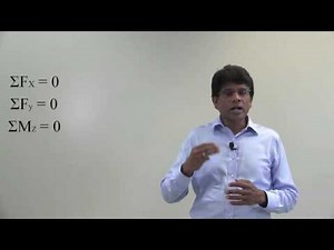 2D Rigid Body Equilibrium - Lesson 11
