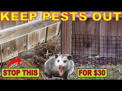 KEEP CRITTERS OUT Of Your Yard And Garden: THIS ACTUALLY WORKED!