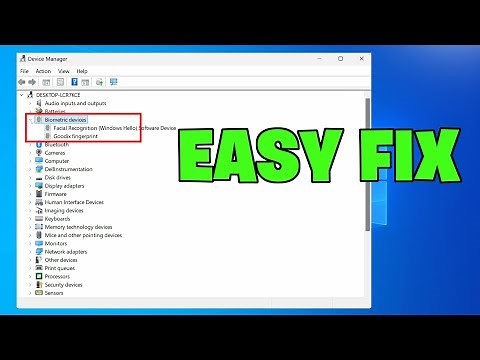 Fix Biometric Device not Showing in Device Manager #helloface | Biometric Missing | NEW 2026💻