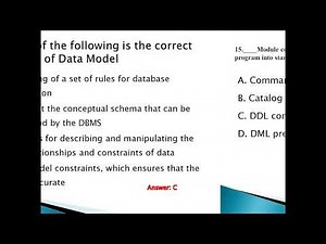 Database Administration #DBA COC Level 4 Exam Theory Questions & Answer 2023