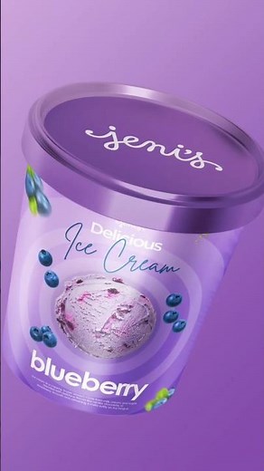 Ice Cream Packaging Design in Photoshop | Product Packaging Design Tutorial 🔥🤩