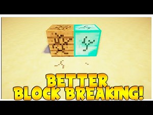 Minecraft Plugin | BetterBlockBreaking! (Saves Block Damage!)