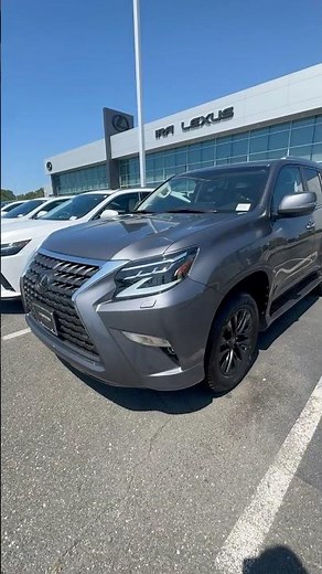 2022 Lexus GX 460 Premium Plus trim Nebula Gray Pearl with Sepia interior