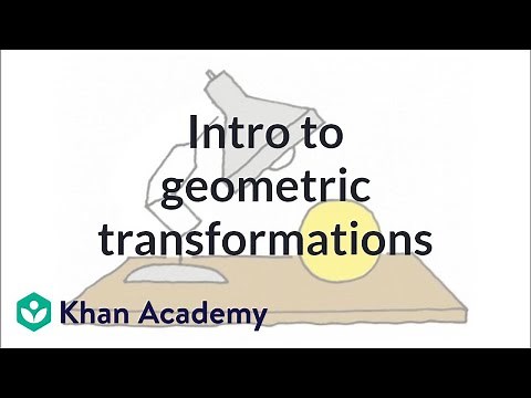 Introduction to geometric transformations | Sets & Staging | Computer animation | Khan Academy