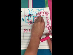 Area-Model Division- 4th Grade, BES