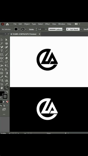 logo design in Adobe. #viral #logo #shortvideo #shortsvideo #shorts #short #video #design #viralvide