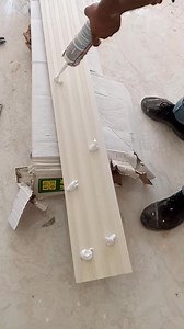 WPC paneling sheets fitting work | AlKarim Ceiling Pvt Ltd.