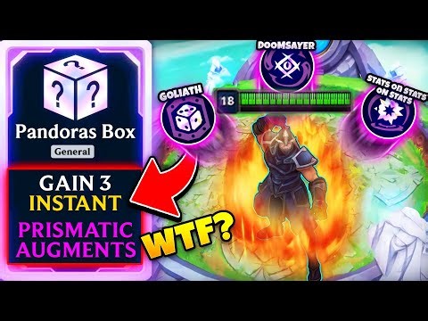THE MOST BROKEN AUGMENT EVER INVENTED?! PANDORA'S BOX IS BEYOND UNFAIR!