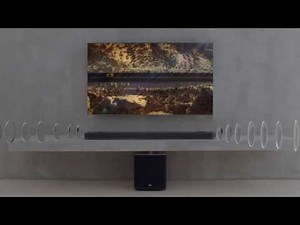 LG Sound Bar SJ9 with Dolby Atmos l Designed For True Atmospheric Sound