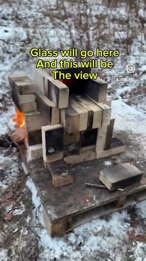 Double vortex rocket rocket stove test #diy #rocketstove