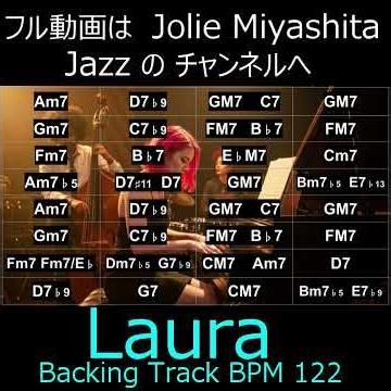 Laura Backing Track BPM 122 #Shorts#Jazz#BackingTrack#Laura