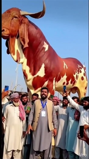 ✨ 🐐 Pakistani Mandi Goat 🐐 ✨💛 King of Goat Market 💛 #ai #aistory #funny