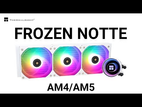 THERMALRIGHT FROZEN NOTTE CPU Cooler Installation Guide for AMD AM4 AM5