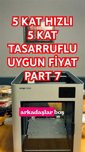 Snapmaker U1 Kutu Açılışı ve Kurulum Part 7