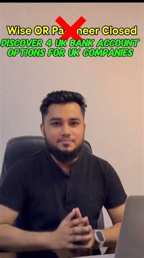 wise or payoneer closed ❌ discover 4 bank account options for UK companies 🚨👍