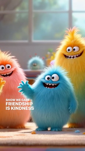 ✨ Our new video is out on YouTube! Made with lots of fuzz and love for all the kids out there. 🌟 Join Fuzzy and Purp as they discover the magic of friendship—helping, caring, and growing together. (Link in bio) 💫 #art #animation #AIart #Generativeart #Generativeai #animacion #3danimation #blender #blender3d #3drendering #animationart #animationmeme | Mini Studio