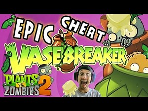 EPIC VASEBREAKER CHEAT! Plants vs. Zombies 2 Glitch!
