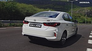 3.5K views · 77 reactions | Book your test drive for the new Honda Ballade 1.5L RS CVT, an icon for future generations! The newcomer’s striking style creates a sleek, sporty appearance. Its clean and sculpted body is emphasized by a lower and wider stance, along with a longer bonnet and short front overhang. #HondaMauritius | Honda Mauritius | Facebook