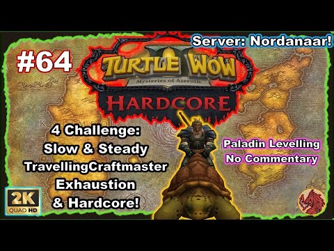 Turtle WoW Challenge: An Hardcore,Traveling Craftmaster, Slow & Steady, & Exhaustion Adventure!