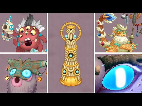Magical Sanctum - All Epic, Rare, Common Monsters | My Singing Monsters (Rare Osstax)