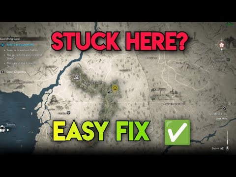 how to unstuck from scout mode (map) in ac shadows