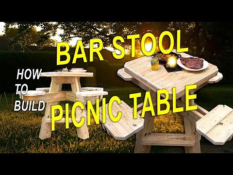 BAR STOOL TABLE How to build