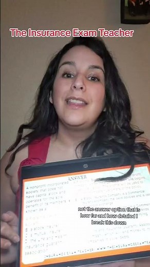 Insurance Exam Questions and Answers PDF