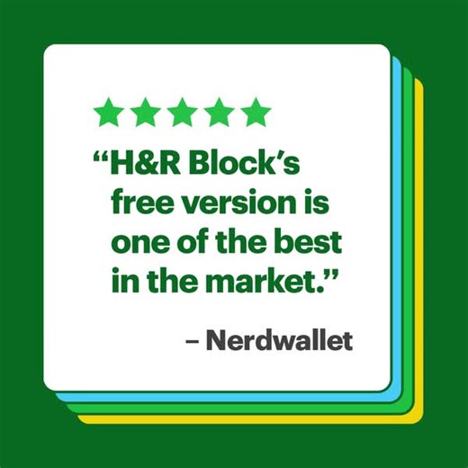 You guys are the BEST, NerdWallet. When doing your own taxes, H&R Block Free Online just might be the best choice you can make to file simple returns with ease, AND file for free. Get started here: hrblock.io/FileOnline | H&R Block