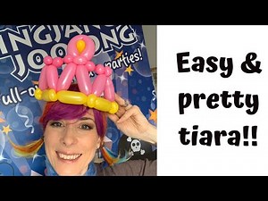 👸🏼 Simple balloon crown / tiara tutorial